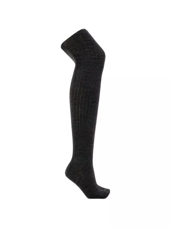 JIL SANDER Wool Blend Tights - Grey