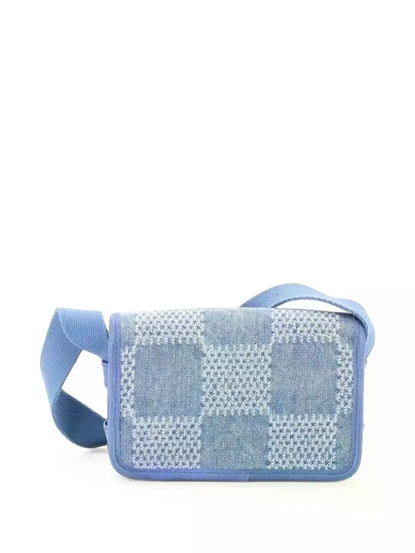 LOUIS VUITTON Bosphore Wearable Wallet 3d Damier Giant Denim Shoulder Bag