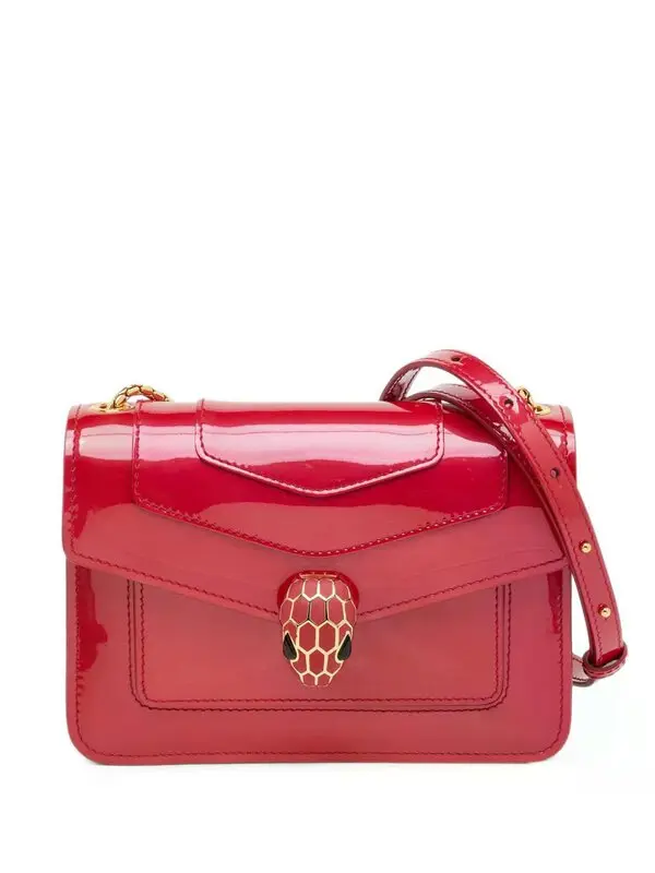 BVLGARI Serpenti Forever Shoulder Bag - Red