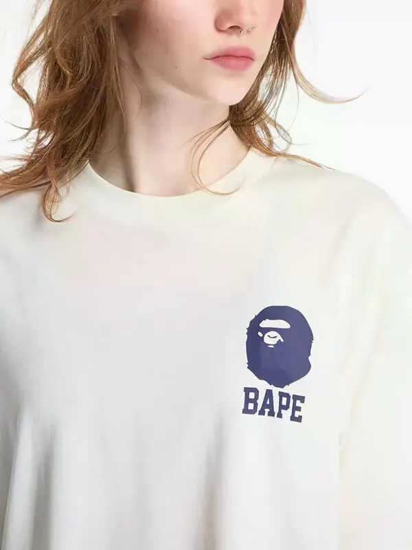 A BATHING APE Logo-print Relaxed-fit T-shirt