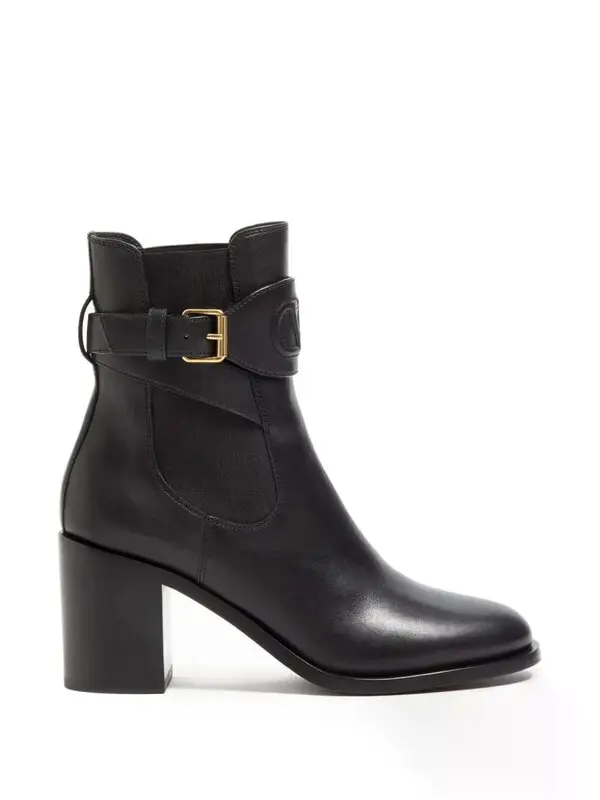 Valentino Garavani Vlogo Signature Chelsea Boots - Black