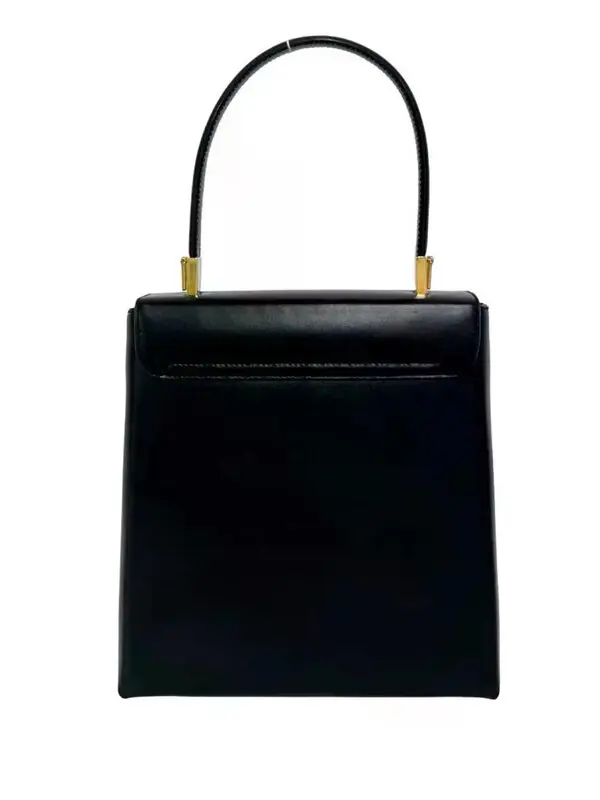 FERRAGAMO 2010-2026 Leather Gancini Top Handle Bag Satchel