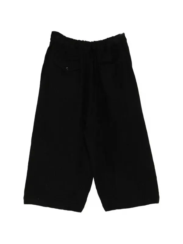 Comme Des Garçons Elasticated Cropped Trousers