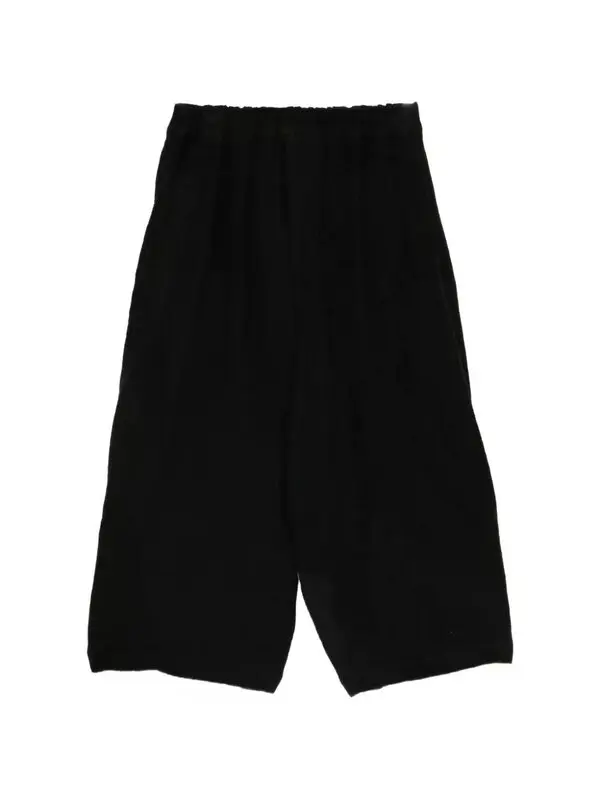 Comme Des Garçons Elasticated Cropped Trousers
