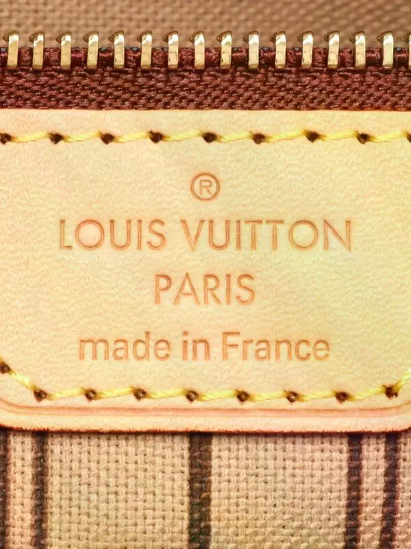 LOUIS VUITTON 1990-2020 Monogram Neverfull Mm Tote Bag - Brown
