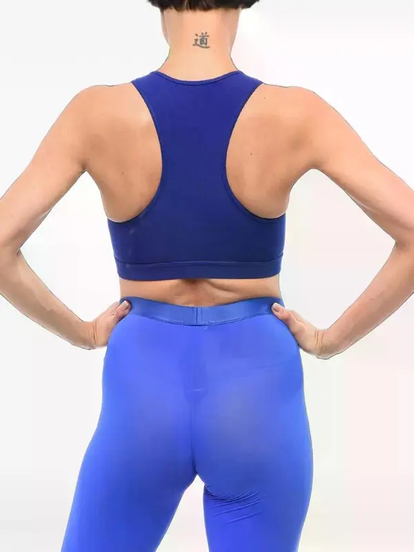 Dsquared2 Logo-print Cut-out Sports Bra
