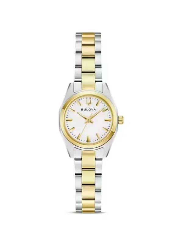 Bulova Surveyor Mini Two-tone Watch - White