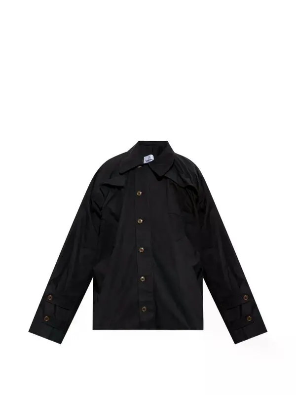 VIVIENNE WESTWOOD Asymmetric Button-up Jacket - Black