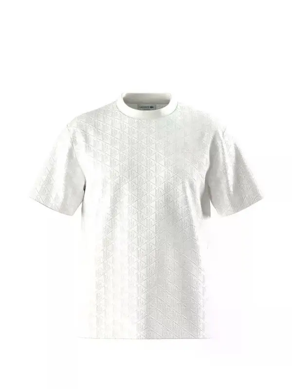 Lacoste Monogram-jacquard T-shirt