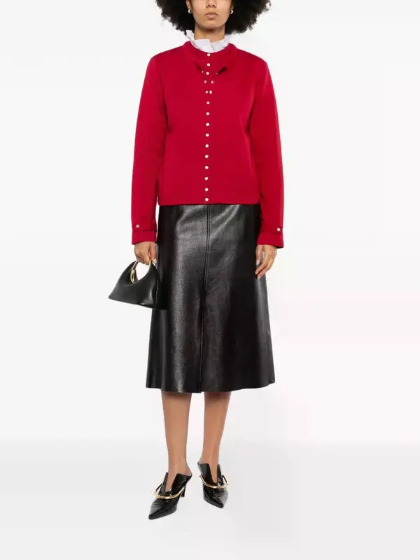 AGNES B. Button-up Cardigan