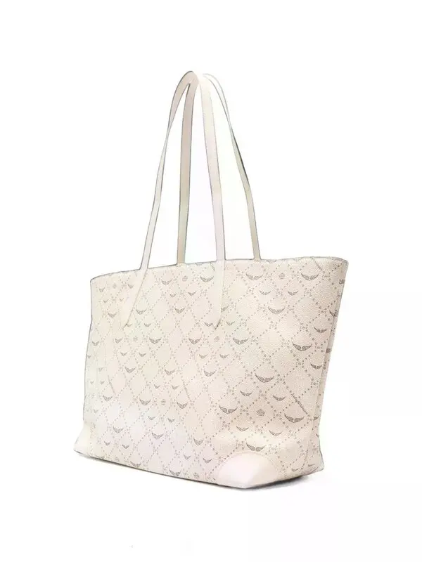 Zadig&Voltaire Perforated Logo-monogram Tote Bag