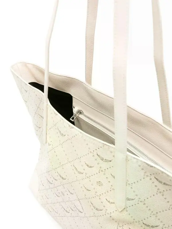 Zadig&Voltaire Perforated Logo Monogram Tote Bag