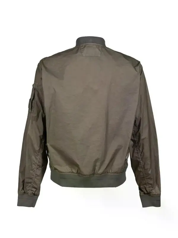 C.P. COMPANY Bi-tm Mixed Lens Bomber Jacket - Grey