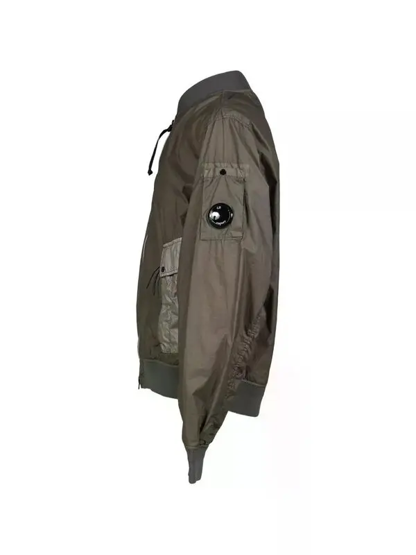 C.P. COMPANY Bi-tm Mixed Lens Bomber Jacket