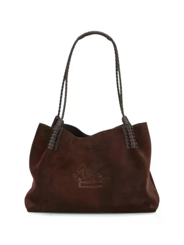 Etro Small Libra Suede Shoulder Bag