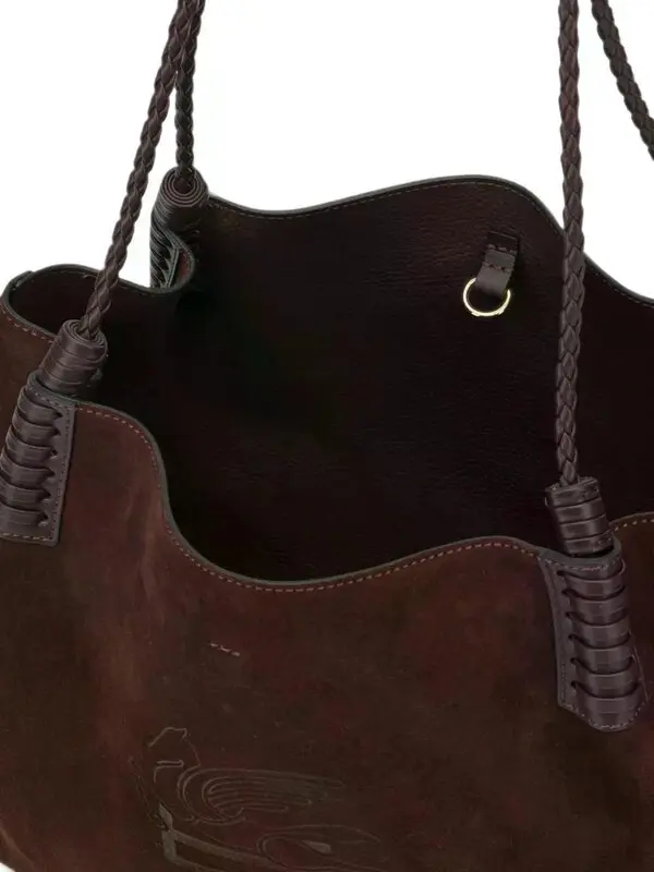 Etro Small Libra Suede Shoulder Bag