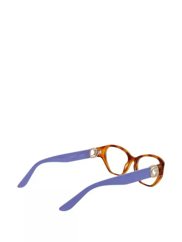 Guess Tortoiseshell-effect Cat-eye Eyeglasses