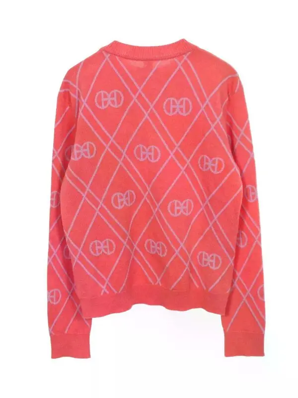 Hermès 2000s H Rond Sweater - Pink
