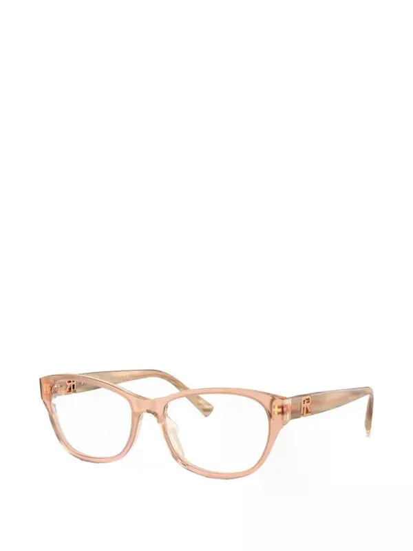 Ralph Lauren Logo-plaque Cat-eye Frame Glasses