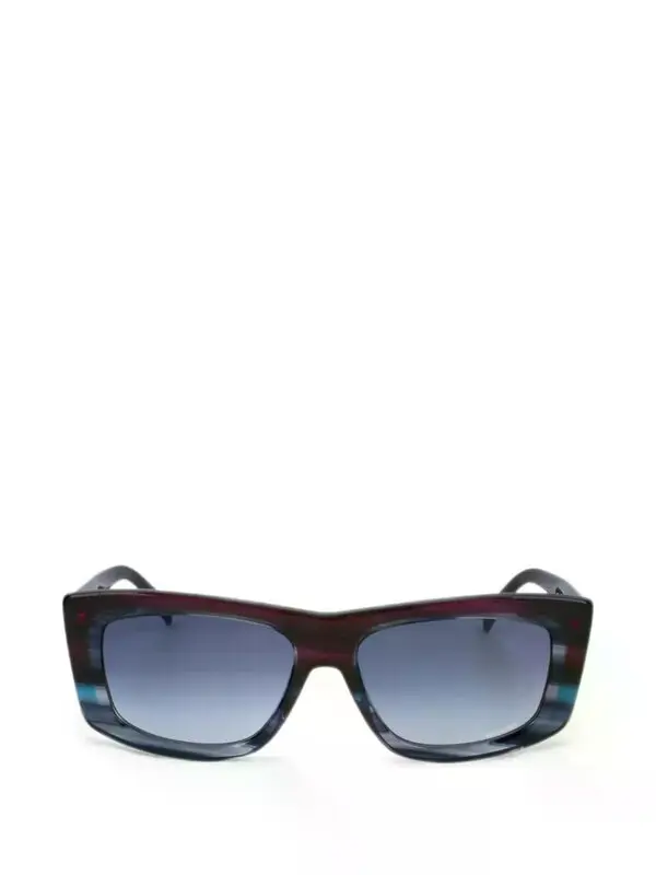 Missoni Rectangle-frame Sunglasses - Blue