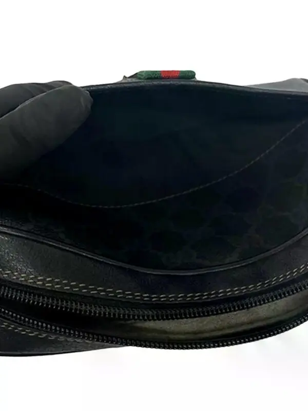Gucci 1980-1990 Gg Supreme Web Crossbody Bag