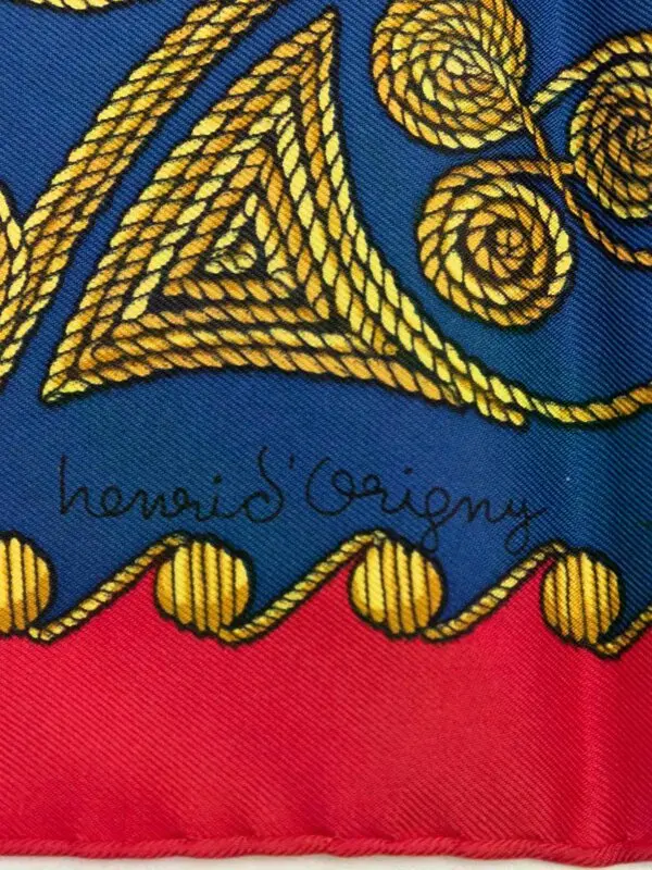 Hermès 20th Century Arabesques Silk Scarf 90 Scarves