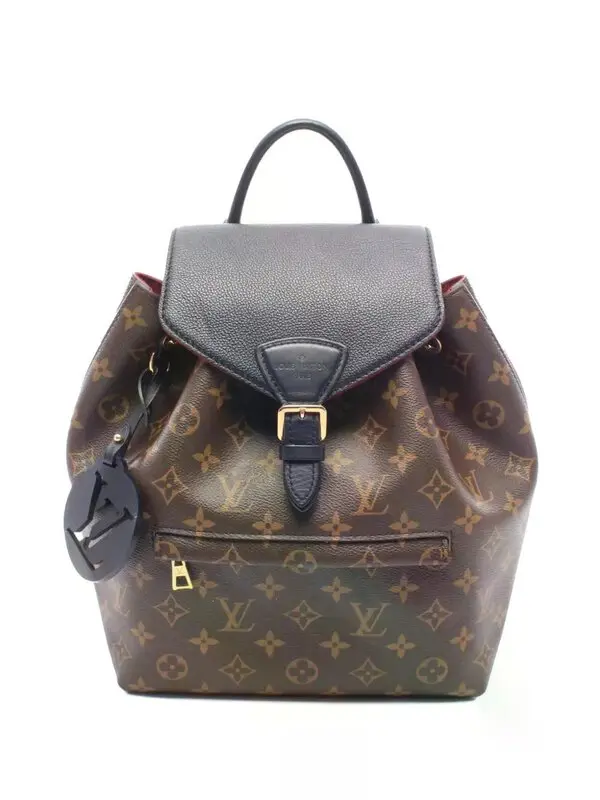 LOUIS VUITTON 2010 Monogram Montsouris Pm Backpack - Brown