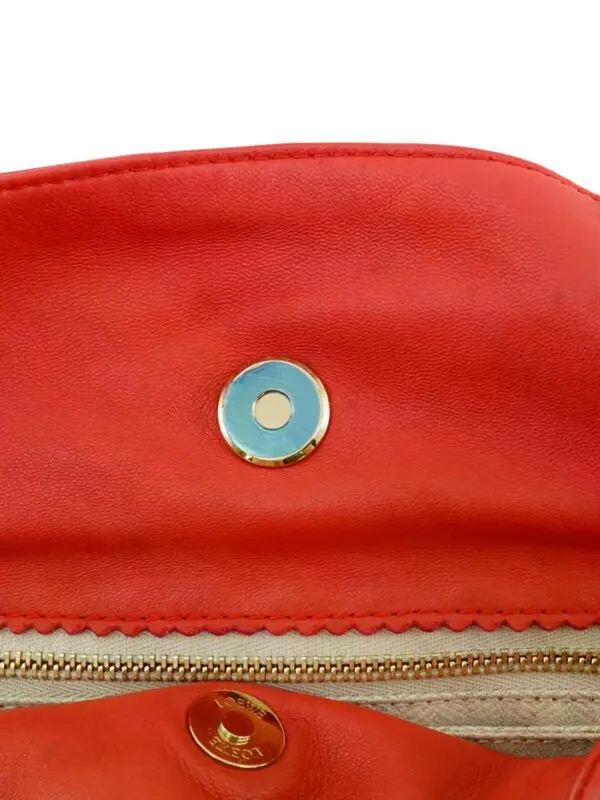 Loewe Embossed Nappa Flamenco Tassel Crossbody Bag