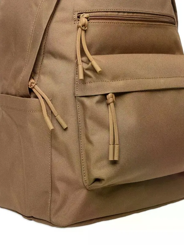 Lacoste Neocroc Logo-patch Zip-around Backpack - Neutrals