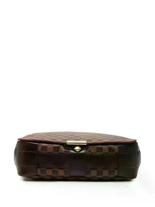 LOUIS VUITTON 2003 Damier Ebene Bastille Crossbody Bag