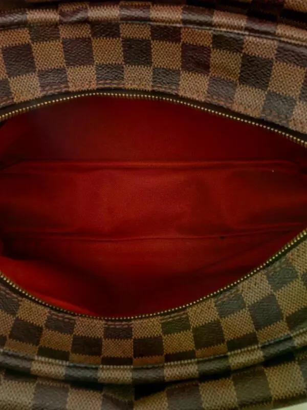LOUIS VUITTON 2005 Damier Ebene Naviglio Crossbody Bag
