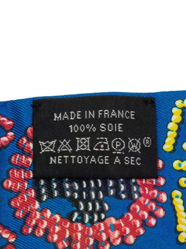 Hermès 2019-2020 Kelly En Perles Silk Twilly Scarf Scarves