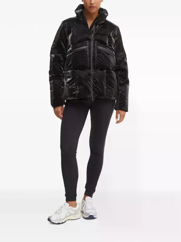 SPORTALM Glossy Quilted Jacket With High Neck