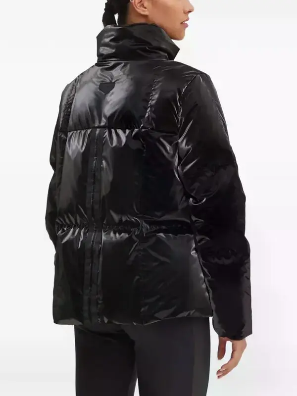 SPORTALM Glossy Quilted Jacket With High Neck