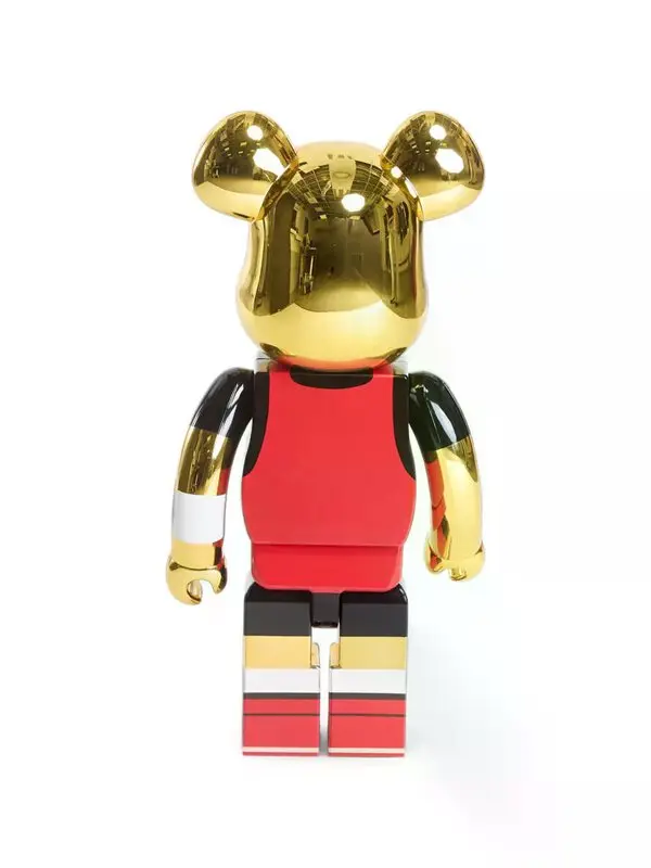 MEDICOM TOY X Jordan Be@rbrick Michael Jodan Figure - Gold