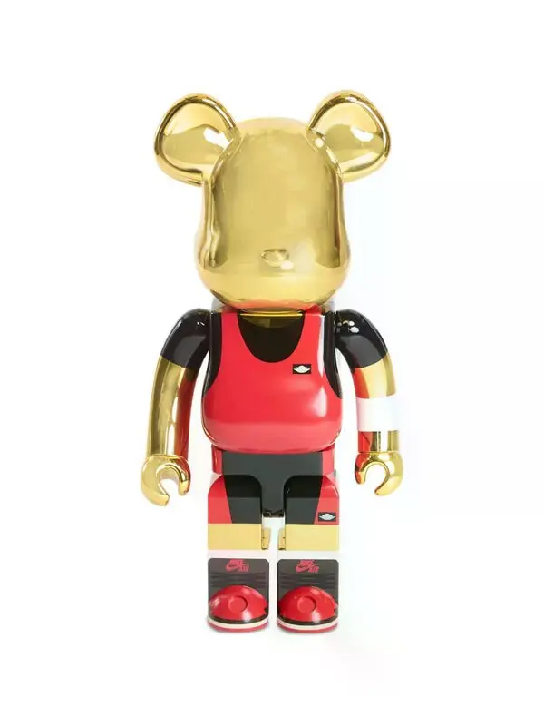 MEDICOM TOY X Jordan Be@rbrick Michael Jodan Figure - Gold