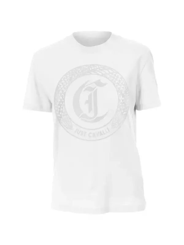 Just Cavalli Logo-print Crew-neck T-shirt