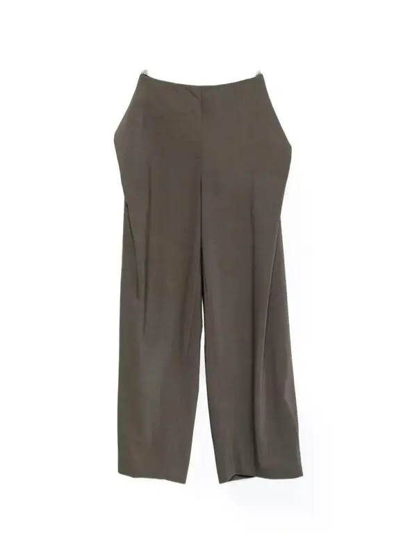 Jacquemus Cubisto Layered-detail Tailored Trousers - Grey