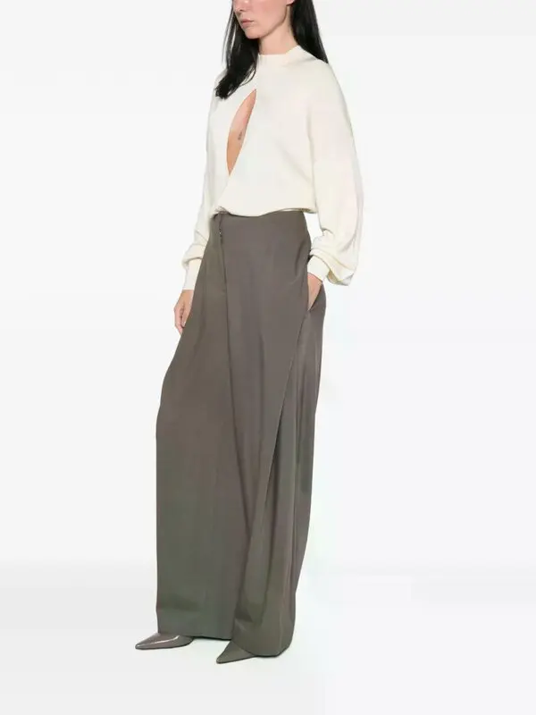 Jacquemus Cubisto Layered-detail Tailored Trousers