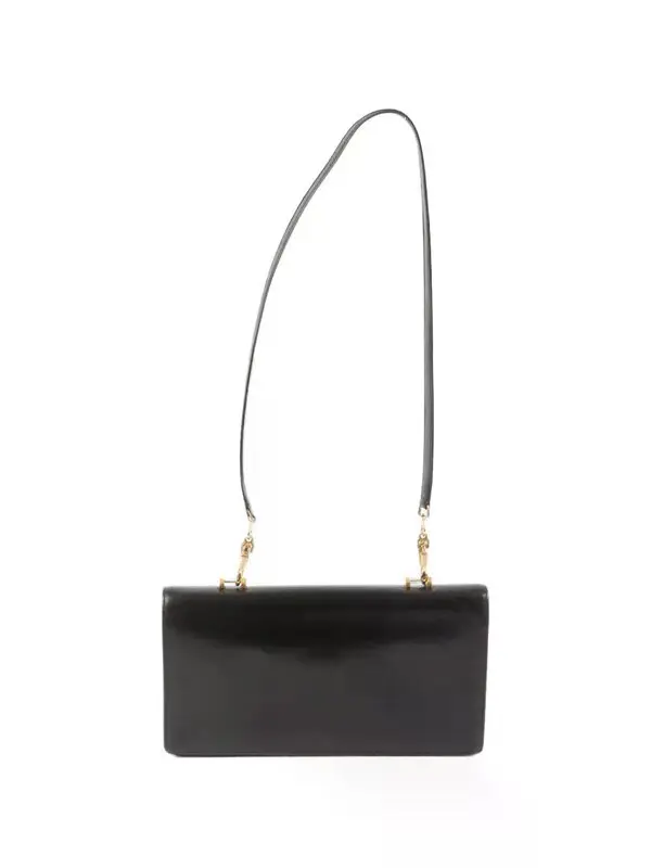 Hermès 1960s Box Shoulder Bag - Black