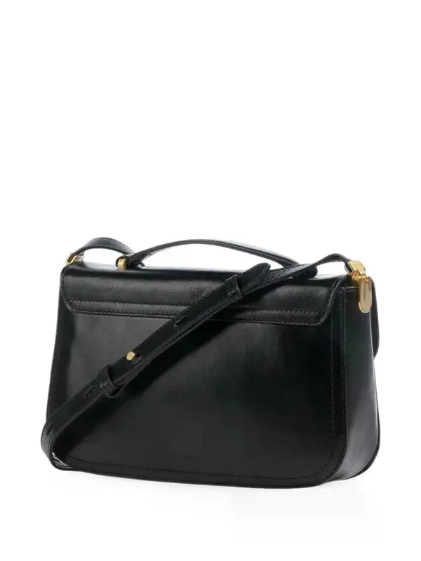 THE BRIDGE Leather Flap-top Tote Bag