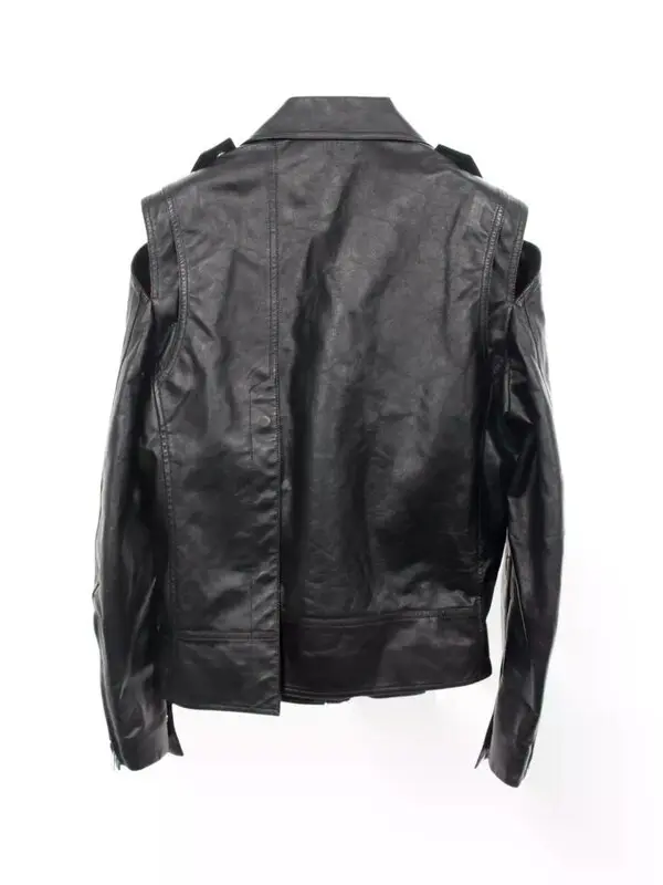Valentino Garavani 2020s Open-shoulder Biker Jacket