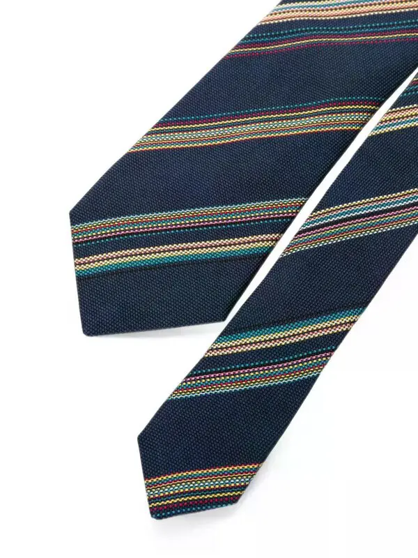 Paul Smith Striped Silk Tie