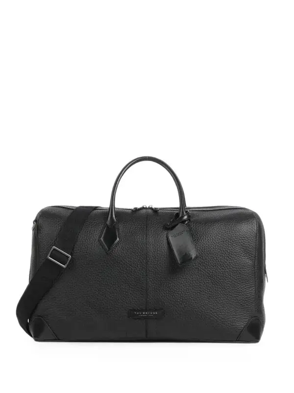 THE BRIDGE Weekend Grained Leather Holdall