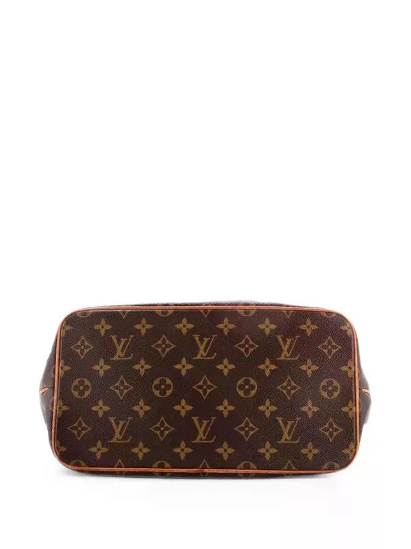 LOUIS VUITTON Palermo Monogram Canvas Pm Tote Bag - Brown