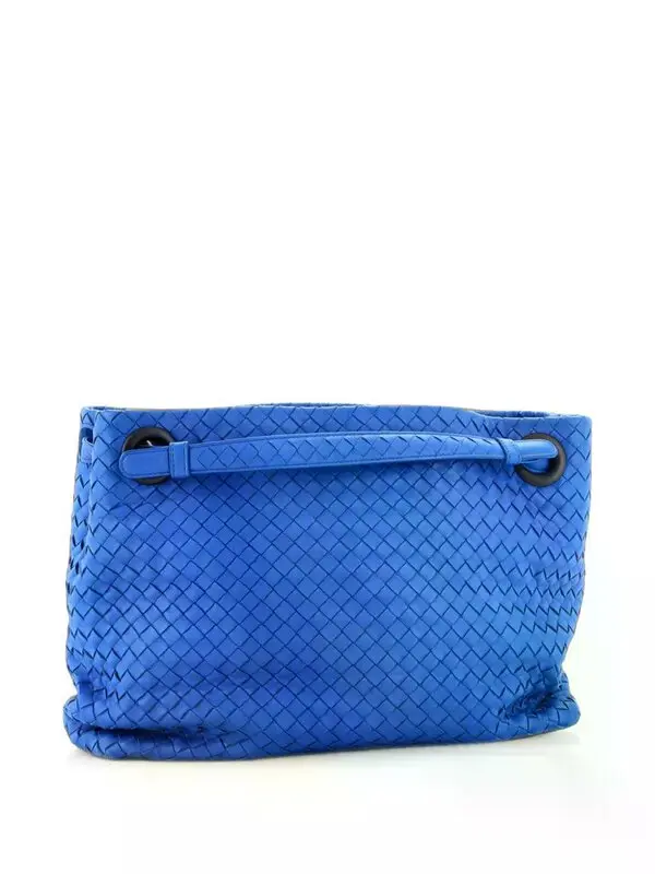 Bottega Veneta Bella Intrecciato Nappa Large Tote Bag - Blue