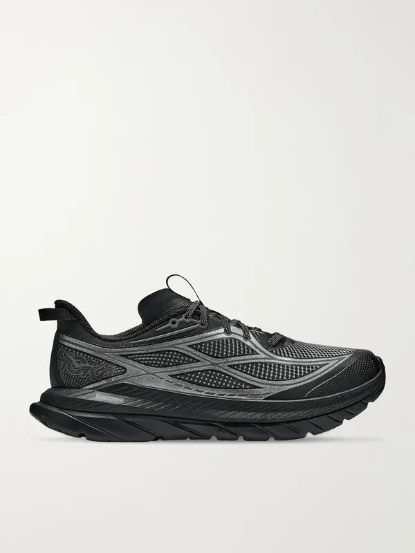 HOKA® Mach Remastered Aura Rubber-trimmed Mesh Running Sneakers