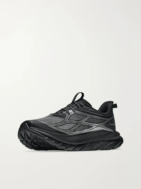 HOKA® Mach Remastered Aura Rubber-trimmed Mesh Running Sneakers