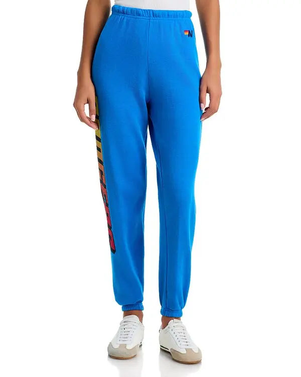 Aviator Nation Los Angeles Dodgers Graphic Sweatpants