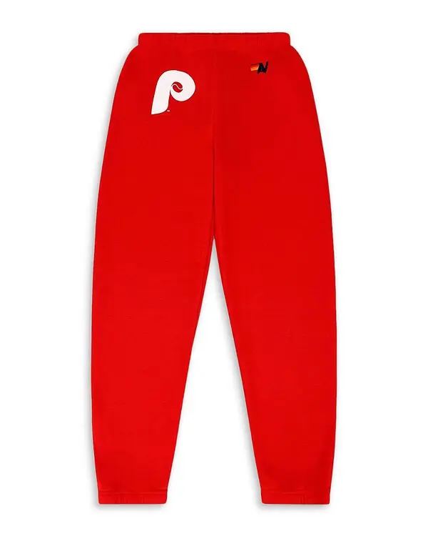 Aviator Nation Philadelphia Phillies 2026 Graphic Sweatpants - Red